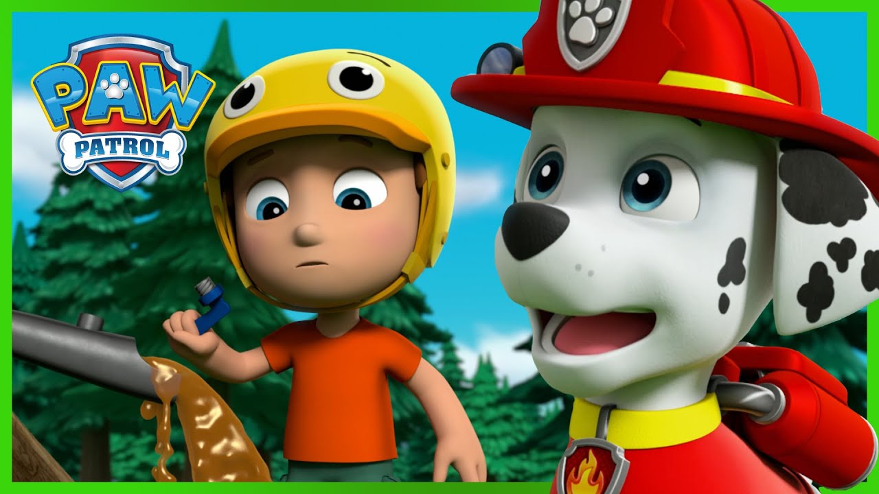 Marshall Stops a Syrup Spill 🥞 - PAW Patrol Rescue Episode - Cartoons ...