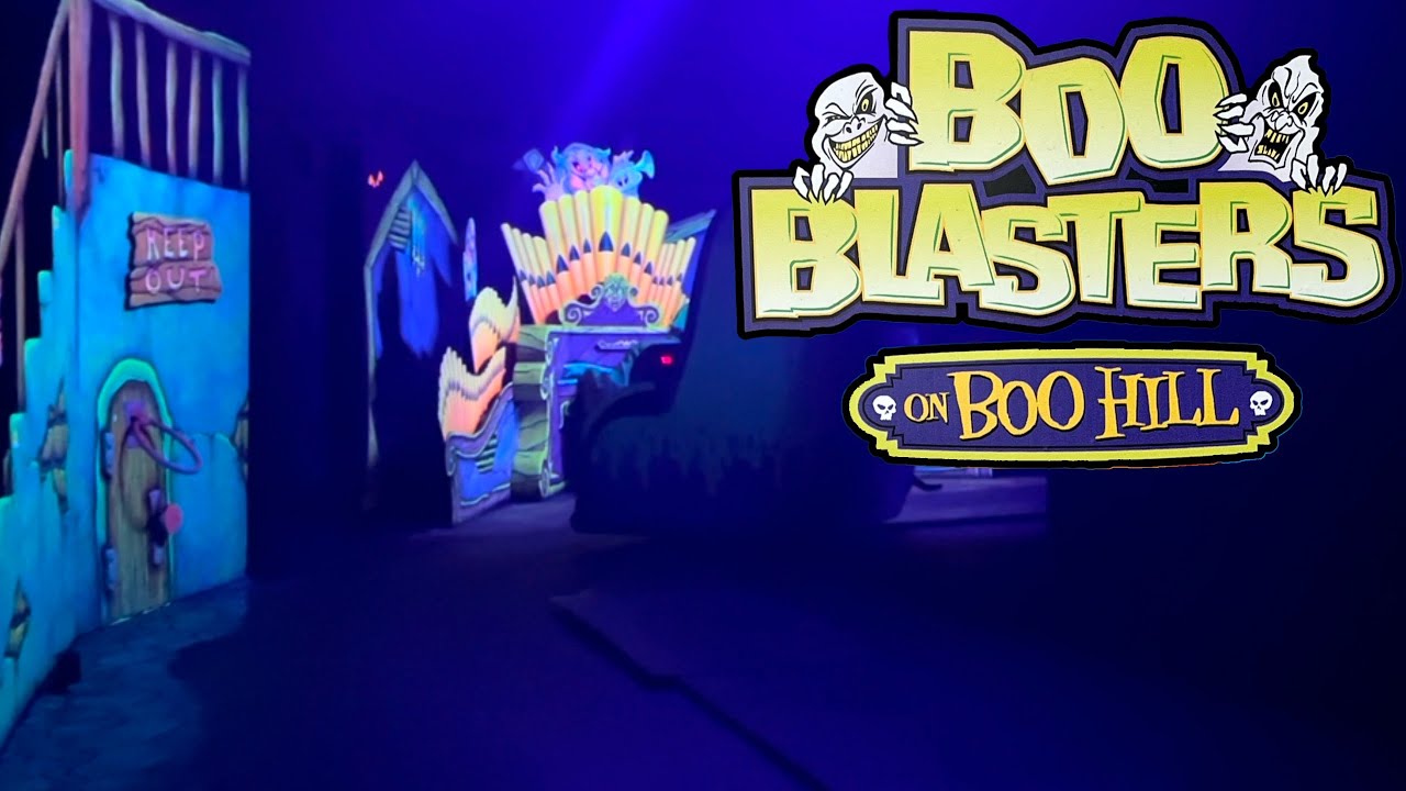 Boo Blasters on Boo Hill: Left and Right Side POVs - YouTube