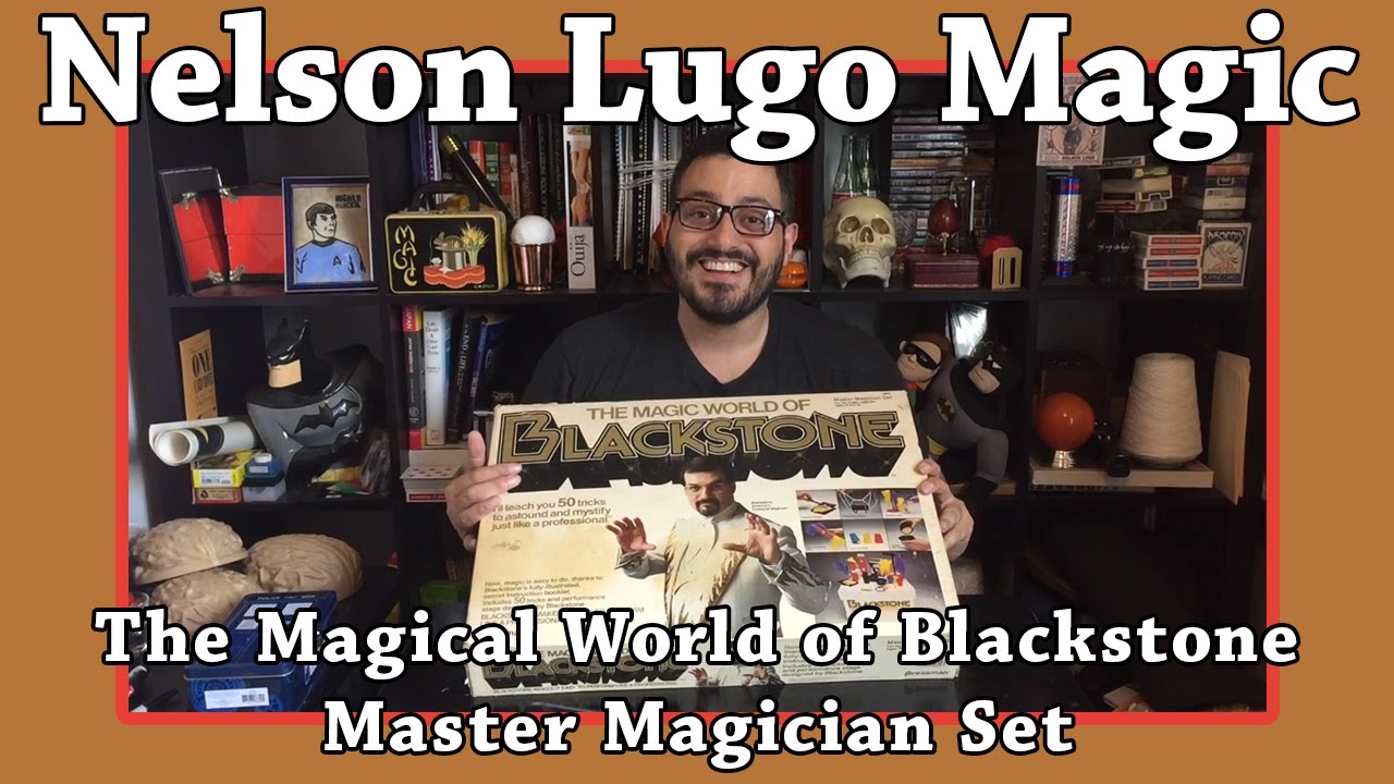 The Magical World of Blackstone Master Magician Set :: Nelson Lugo ...