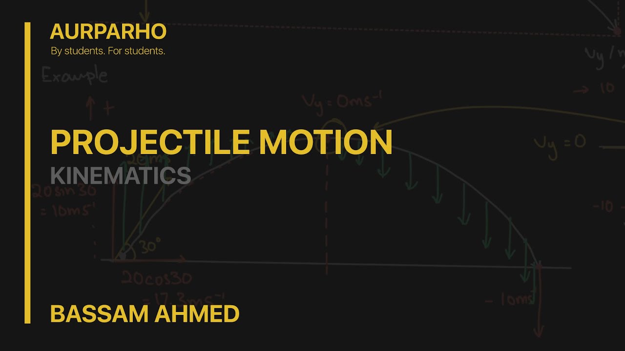Projectile Motion: Kinematics | A Level Physics - YouTube