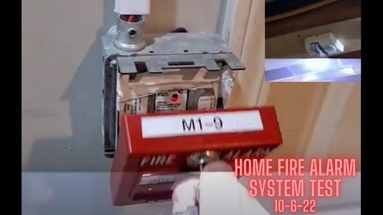 Home Fire Alarm System Test 10-6-22 - YouTube