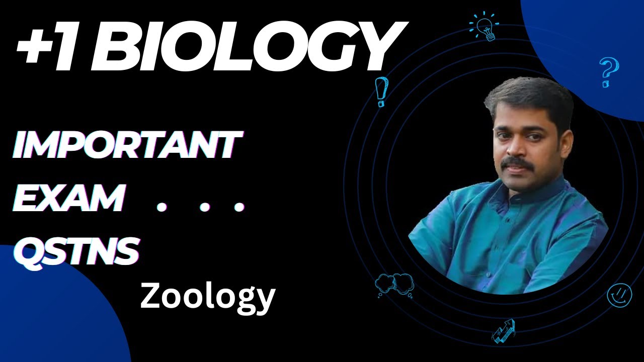 Plus one Zoology | Plus one | Important Topics All Chapters - YouTube