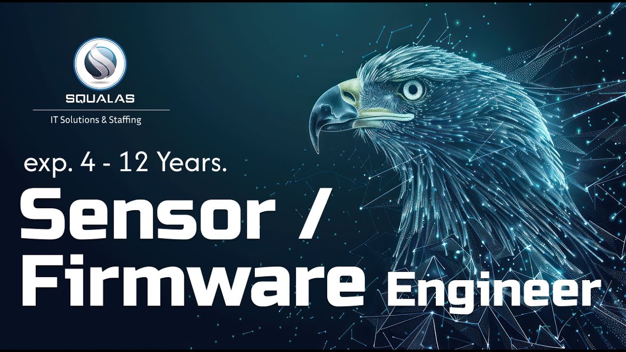 SQUALAS | Hiring | Exclusive | Sensor / Firmware Engineer - YouTube