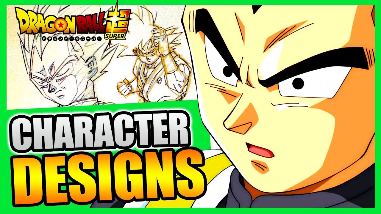 LES CHARACTER DESIGNS DE DRAGON BALL SUPER - DBMUSEUM #1 - YouTube