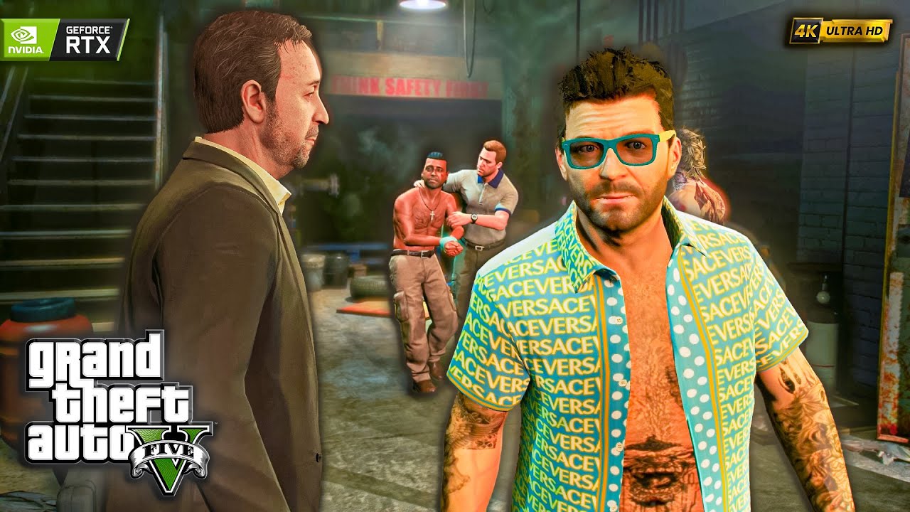GTA 5 Remake 2025 Walkthrough Part 19 | Real Life RTX 4K HDR Graphics ...