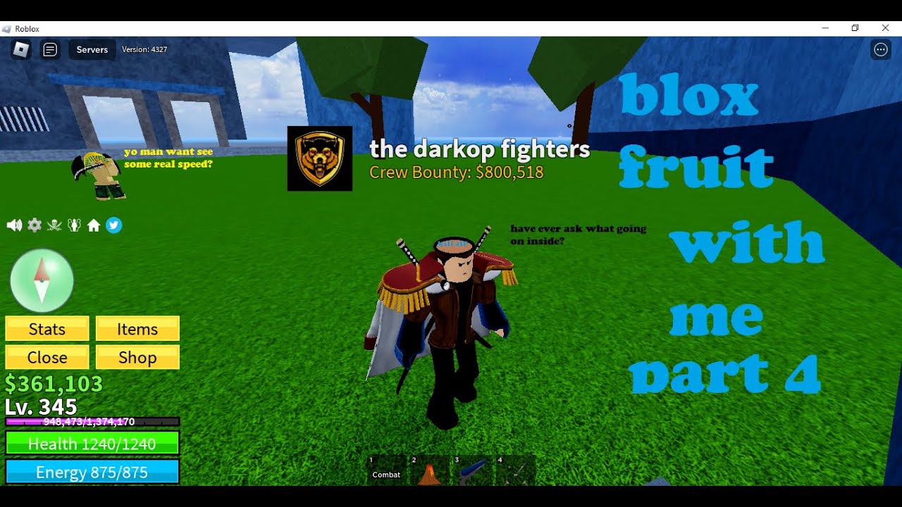 blox fruit with ME 4 (the group of noobs) - YouTube