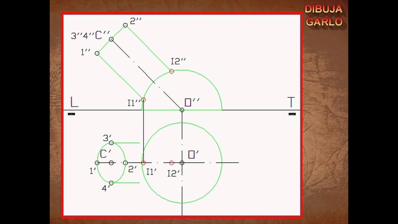 DIBUJA GARLO intersección de cilindro y semiesfera - YouTube