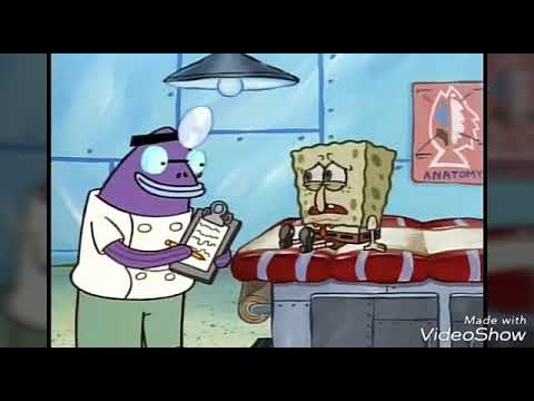 Sponge bob gets the sponge treatment fake - YouTube