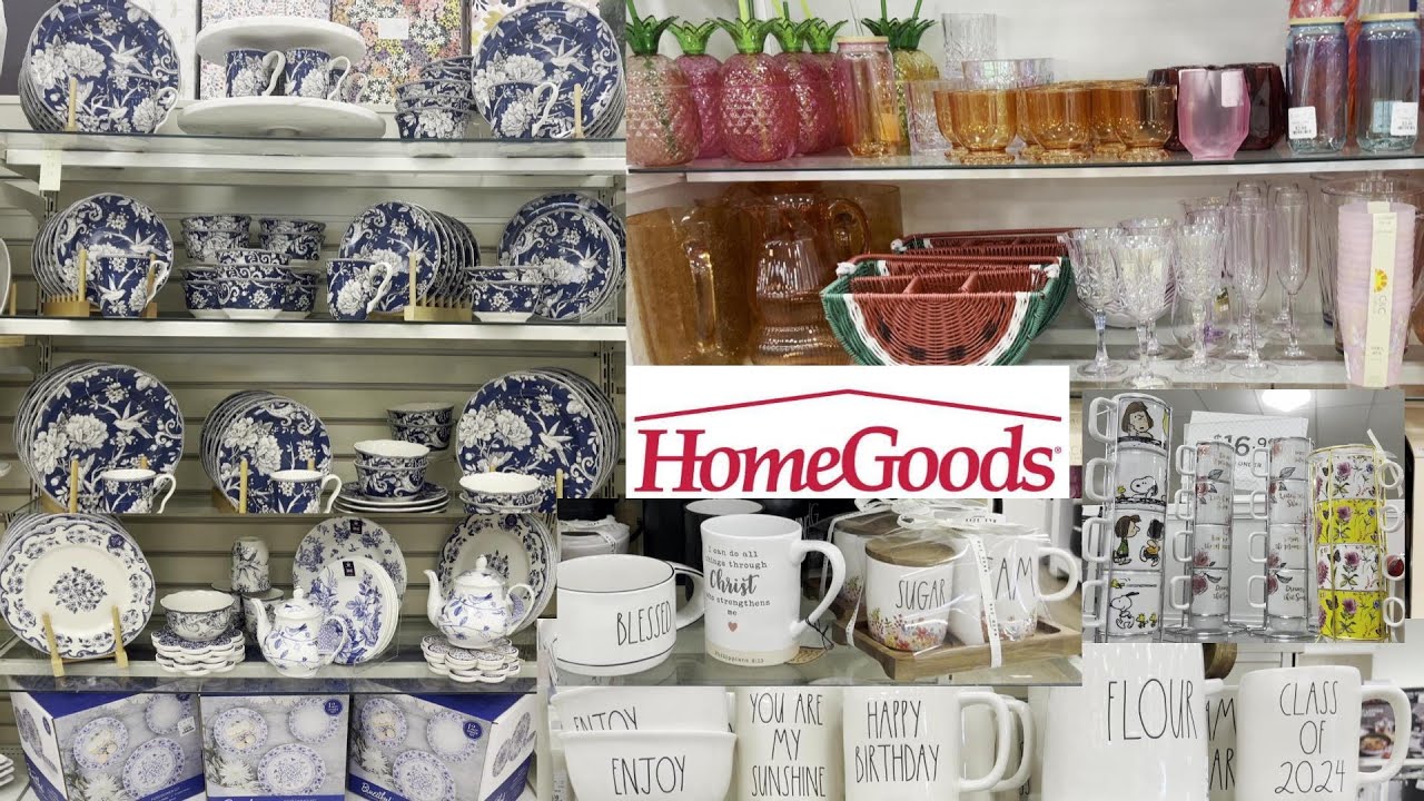 NEW AT HOMEGOODS *KITCHEN DECOR| HomeGoods Shop with me| Come with me ...
