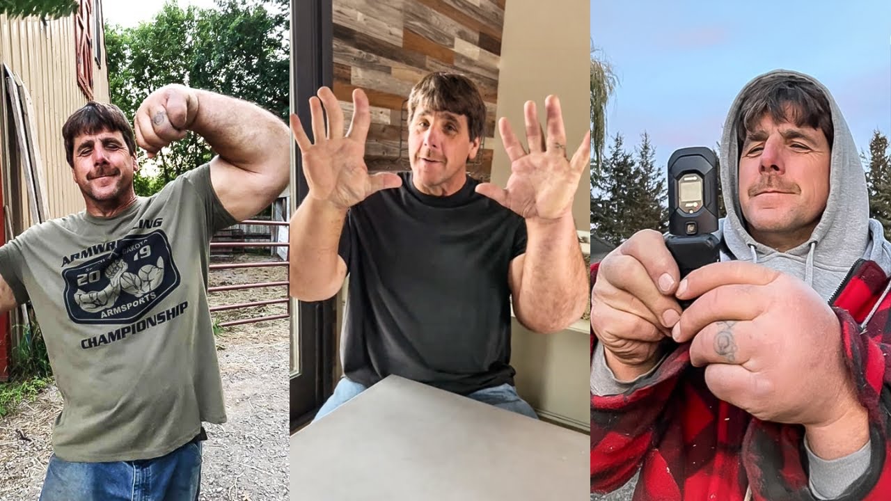 He's The Real Life Popeye! - YouTube