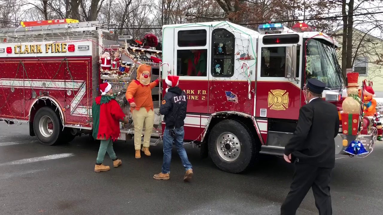 Santa and Clark FD Visit VRS - Elizabeth Clee/TAOinto Clark - YouTube