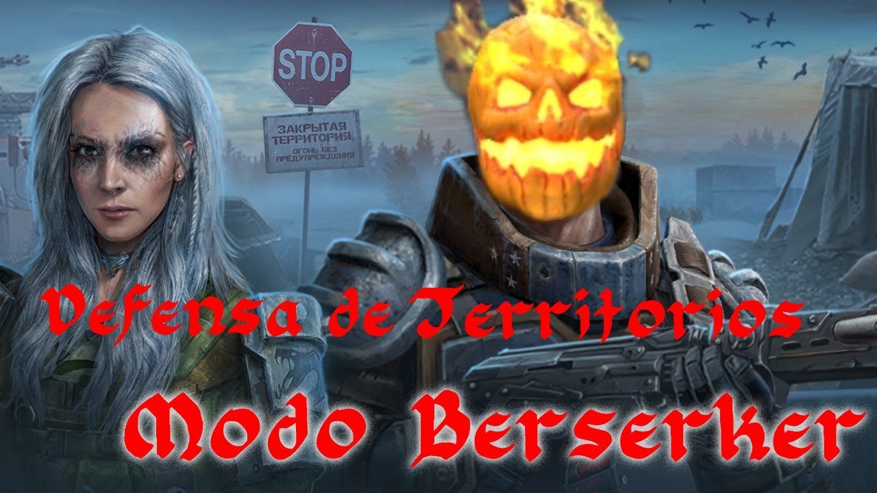 Defensa de los territorios Modo Berserker - Dawn of Zombies - YouTube