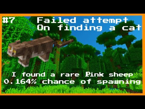I Found A Rare Pink Sheep!!! | Minecraft Episode 7 | - YouTube