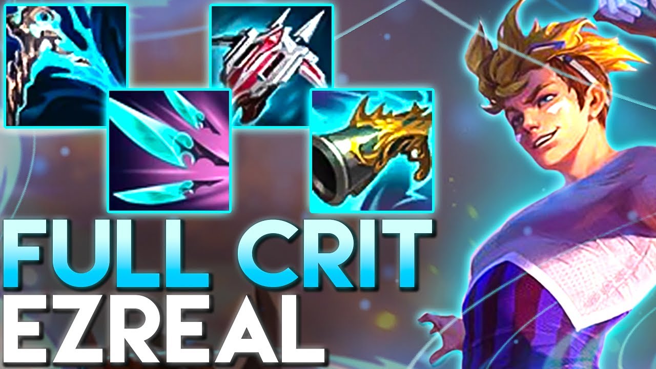 THIS FULL CRIT EZREAL BUILD GOES CRAZY - YouTube