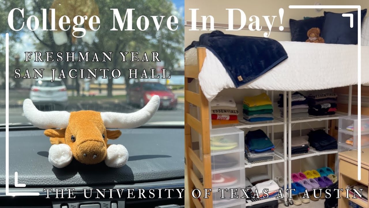 vlog: college move in day | *freshman year* at UT Austin | Aria Rideaux ...