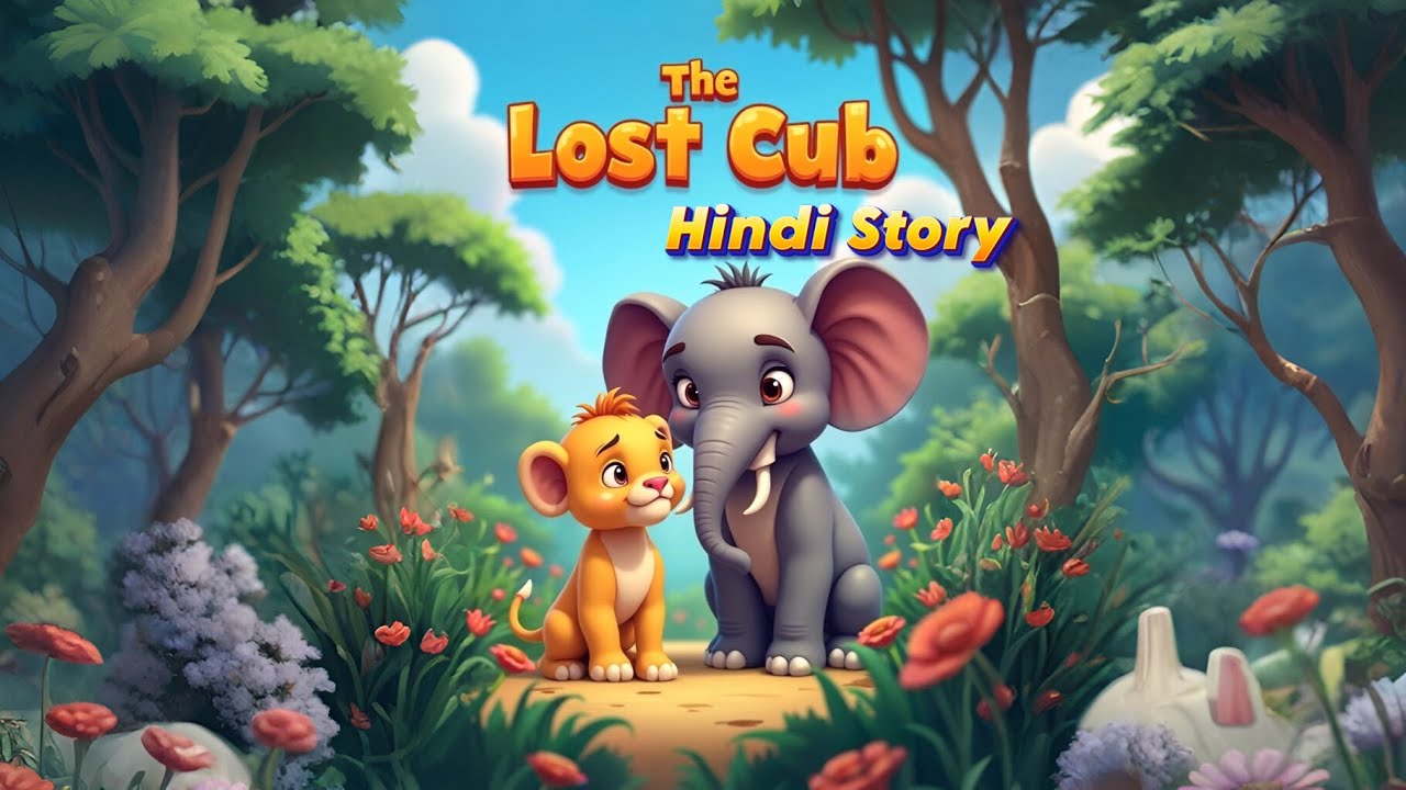 The Lost Cub And Minku Dream Hindi Story 05 - YouTube