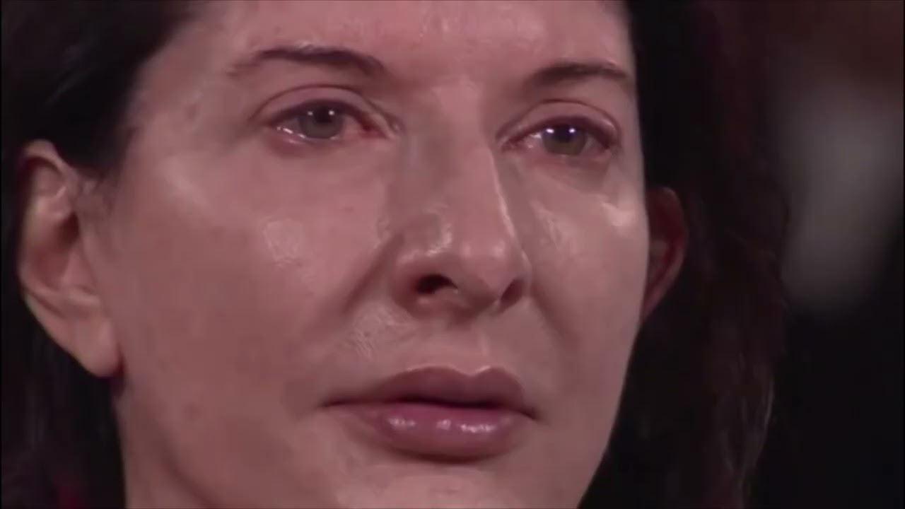 Former lovers Meet for first time in over 20 years. Marina Abramovic ...
