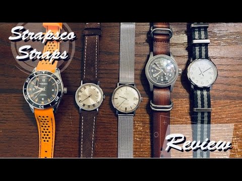 StrapsCo Awesome Watch Straps - Review - YouTube