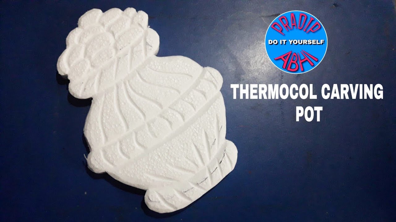 Thermocol art - YouTube