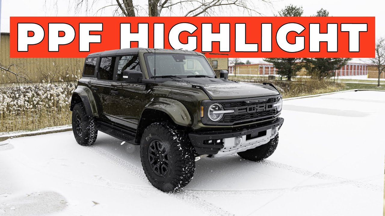 FULL BODY PPF | 2025 Ford Bronco Raptor | Install Highlight - YouTube