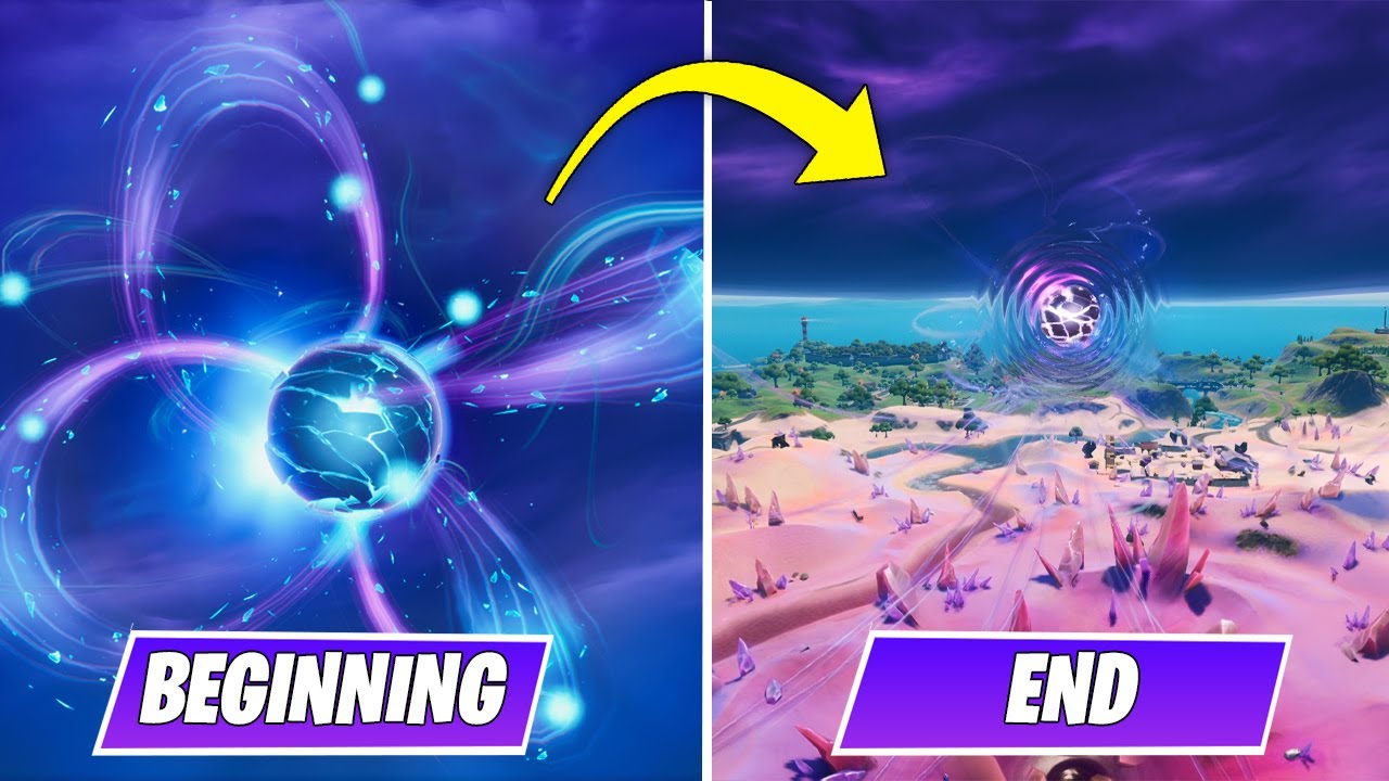 Evolution of Zero Point in Season 5 - Fortnite ZeroPoint Destabilising ...