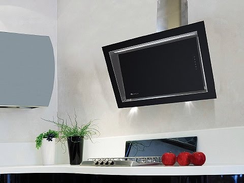 Vesta Angled Kitchen Extractor - Luxair Cooker Hoods - YouTube