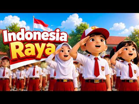 Indonesia Raya | Lagu Kebangsaan Indonesia | Lagu Anak Indonesia