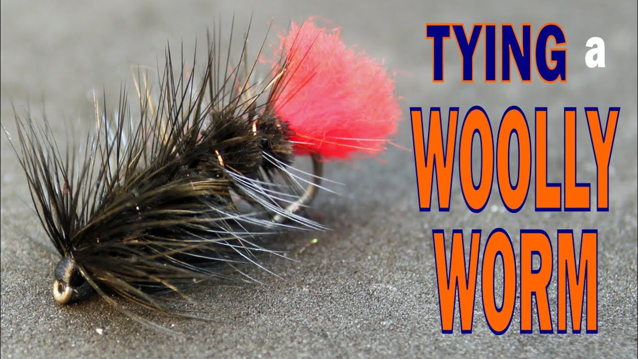 WOOLLY WORM - FLY TYING - YouTube