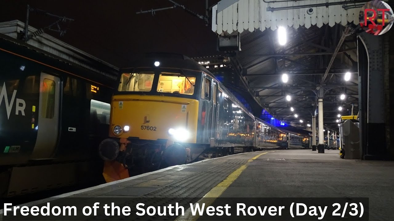 Freedom of the South West Rover (Day 2/3 | Train Vlog (20) | 18/2/24 ...