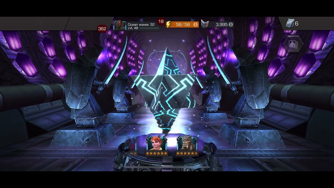 2nd account got the best cosmic. Mcoc! 6* crystal and gifting rewards ...