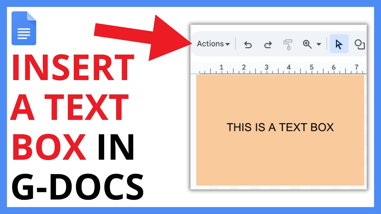 How to Insert a Text Box in Google Docs [QUICK GUIDE] - YouTube