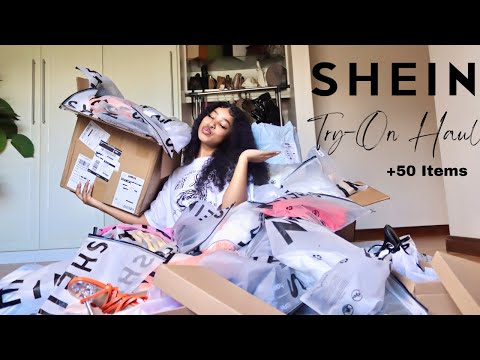 First SHEIN Try-On Haul Part 1 | +50Items | Customs + Shipping Info | South African YouTuber