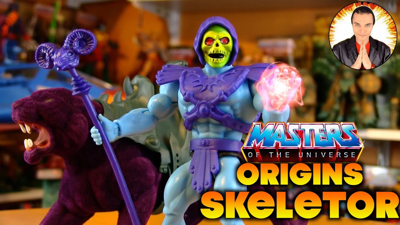 Masters of the Universe Origins SKELETOR (2020) - YouTube