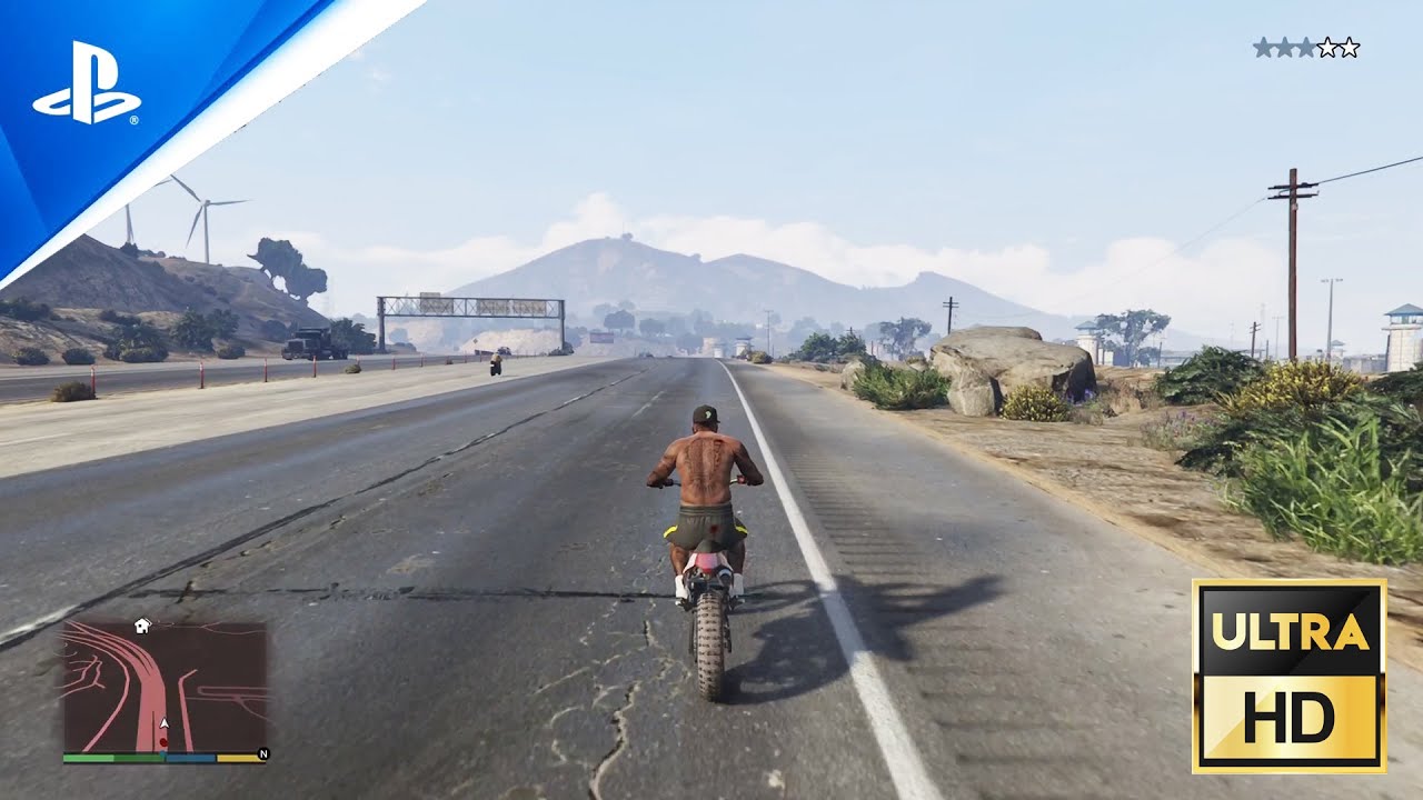 Grand Theft Auto V PS5 - Free Roam 5 - YouTube