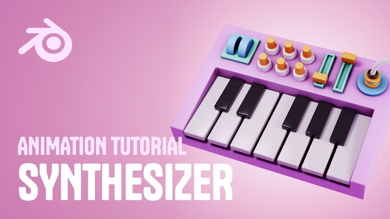 Model and Animate a Synthesizer in Blender – Full Tutorial - YouTube