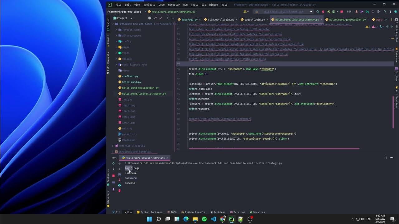 How To Get Text With Selenium And Python Youtube