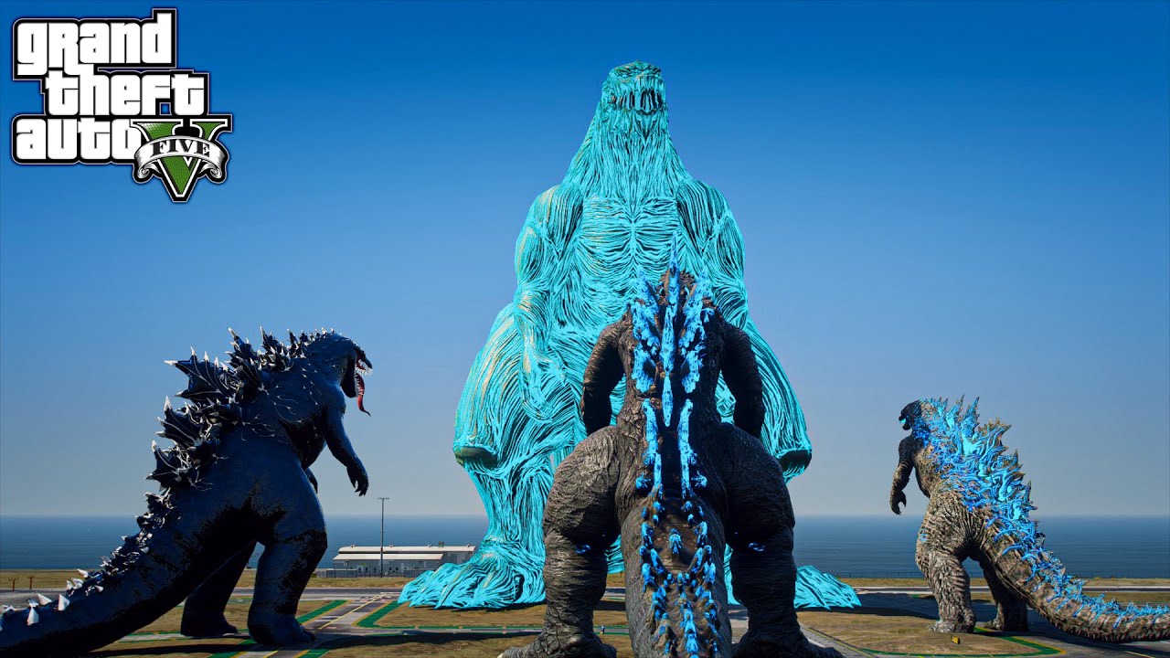 Giant Godzilla Earth vs Team Godzilla, Godzilla Ride, Venom Godzilla ...