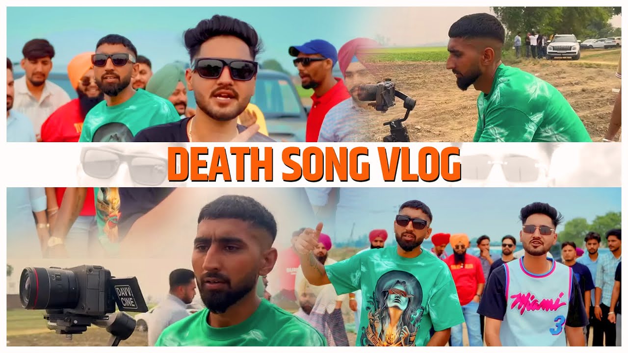 My First Vlog Shoot Time | Jas Dhaliwal Gur Chahal | Song Death - YouTube