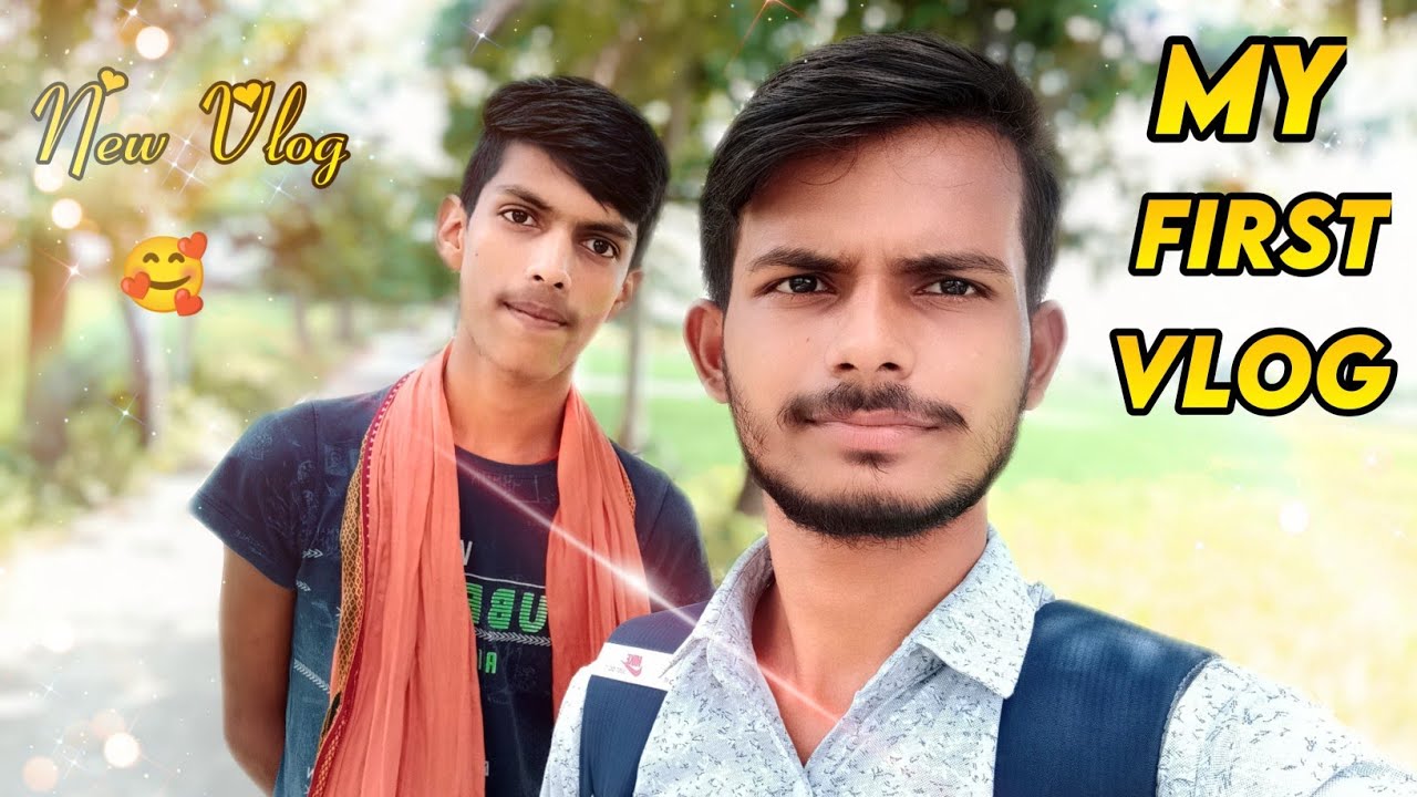 MY FIRST VLOG ️ || MY FIRST VIDEO ON YOUTUBE || Vicky Vlog - YouTube
