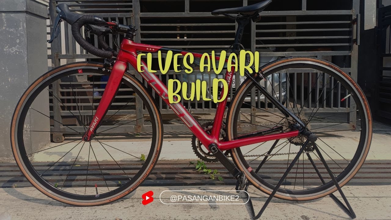 Elves Avari (Merakit sepeda dengan frameset elves avari) - YouTube