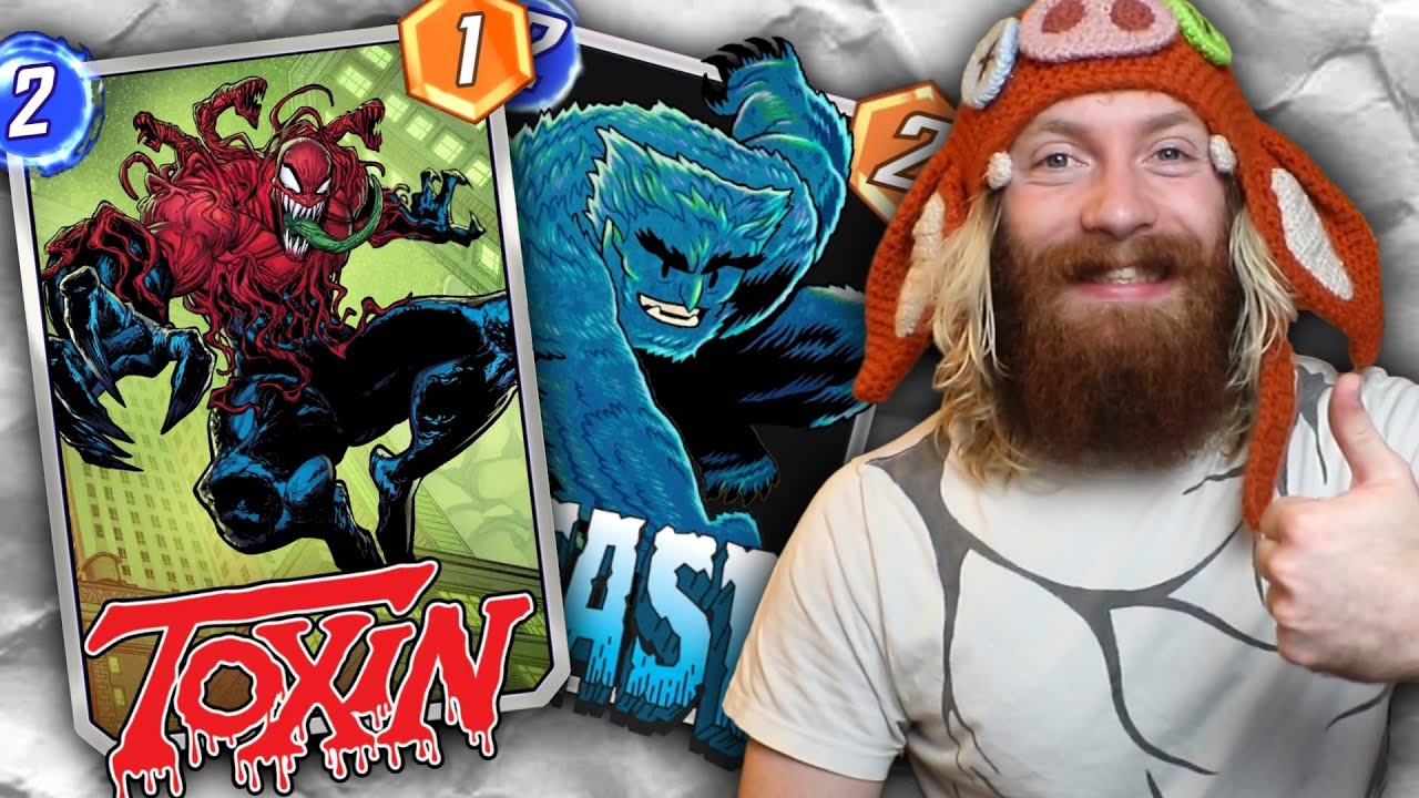 LET'S HOP AROUND With Marvel Snap's New Card: TOXIN - YouTube