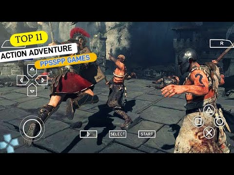 TOP 11 ACTION ADVENTURE PPSSPP GAMES 60 FPS ALL TIME - YouTube