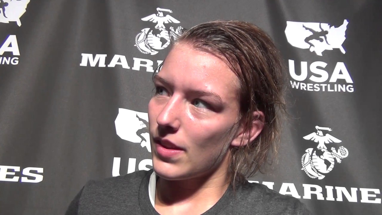 Alisha Howk (WI), 2017 Junior Women's National champion at 112 lbs ...