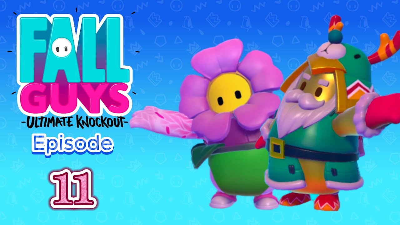 Beauty Flower & Funny Samurai - Fall Guys Gameplay PART 11: K+L Day (US ...