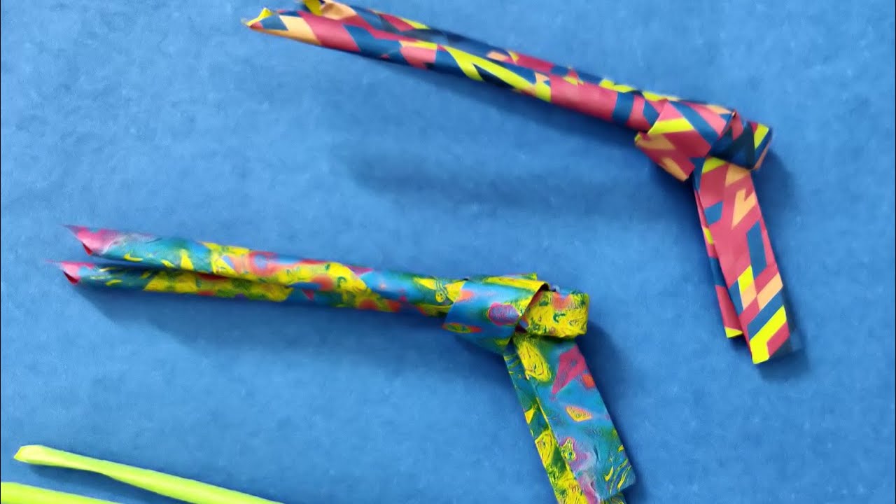 How to make guns (no glue) #paperguns |easy craft for kids - YouTube