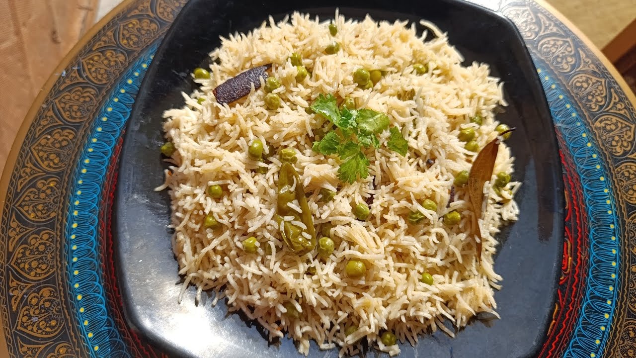 Matar chawal recipe,matar pulao recipe #subscribe - YouTube