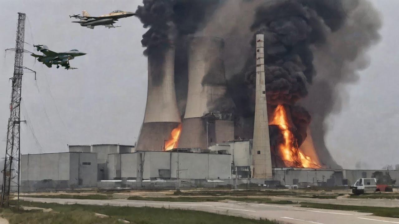 Russia's largest nuclear reactor destroyed by US F-16 jet strike - YouTube