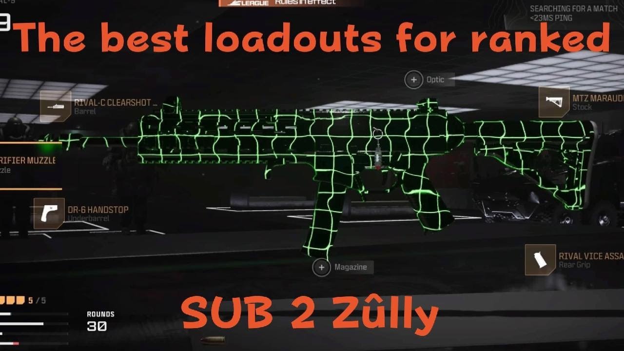 The best mw3 ranked play classes after update - YouTube