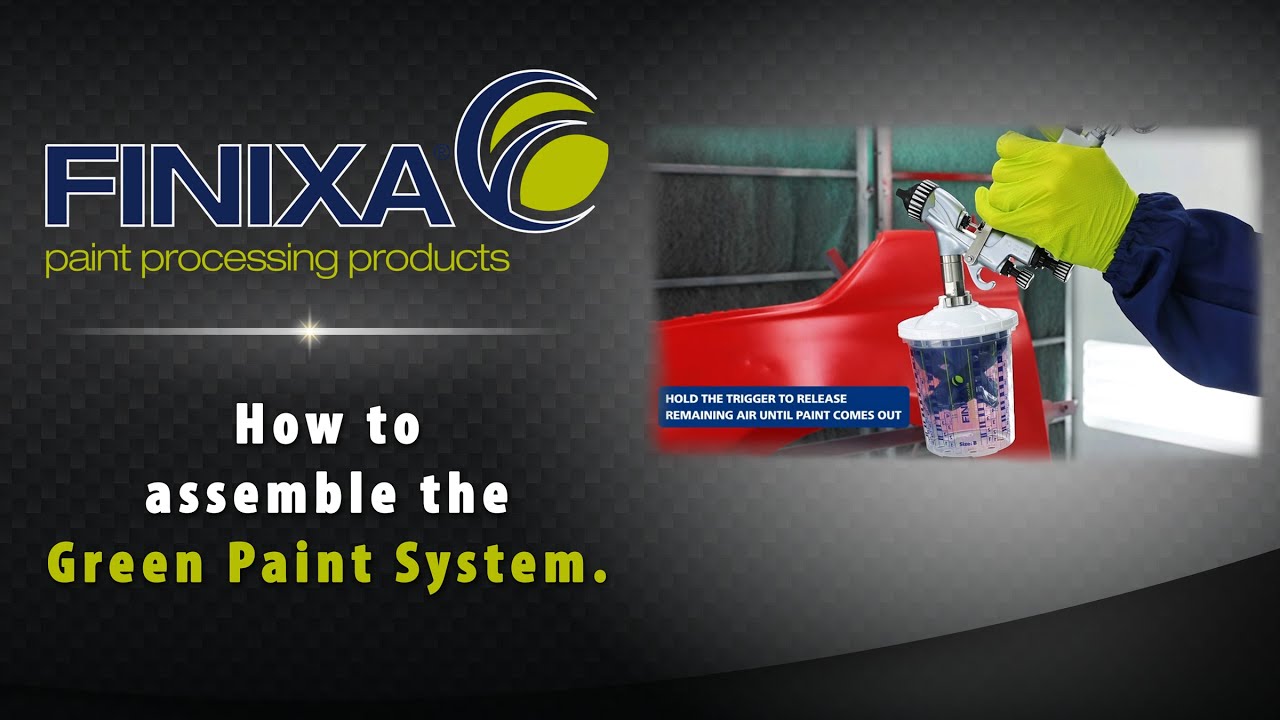 How to assemble the revolutionary Finixa Green Paint System! - YouTube