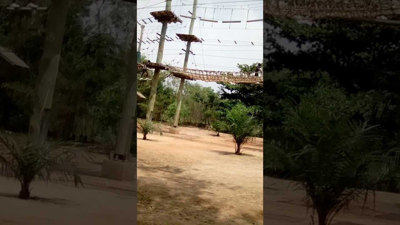 Scary obstacle course - YouTube